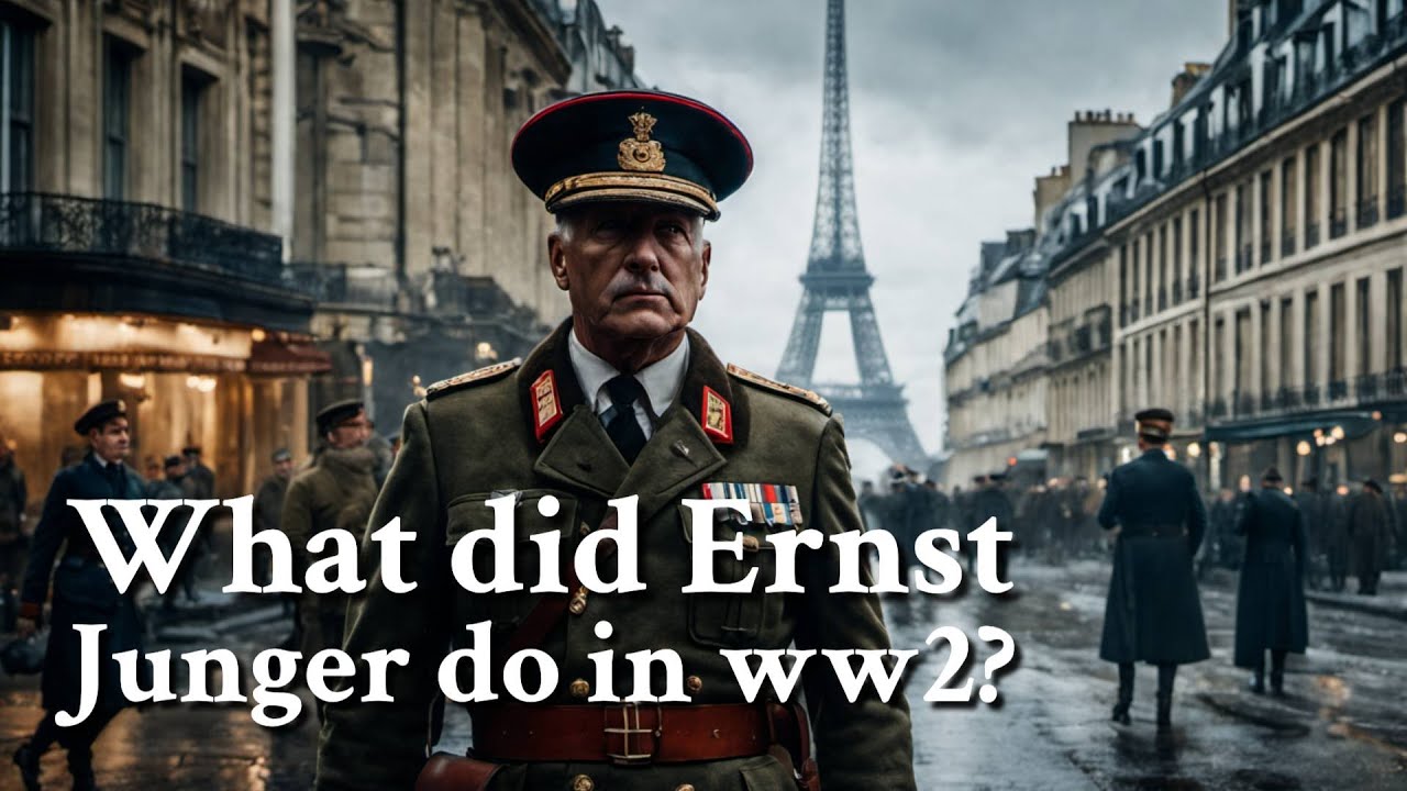 What did Ernst Junger do in ww2? | Philosophy - YouTube