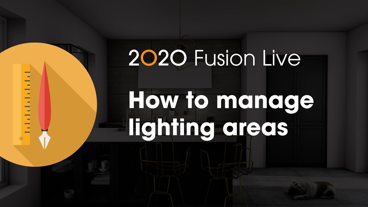 2020 Fusion Live Tip: How to manage lighting areas - YouTube