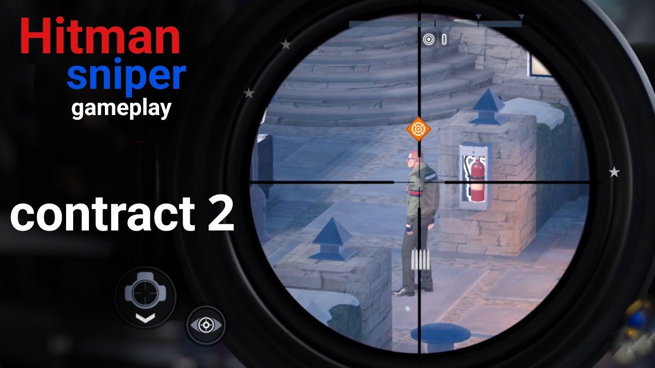 Hitman sniper gameplay || chapter 1 contract 2 #gameplay #sniper # ...