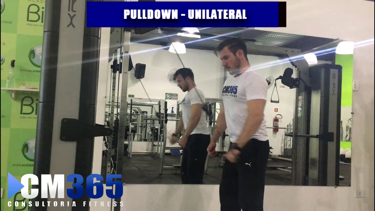 Pulldown Unilateral - YouTube