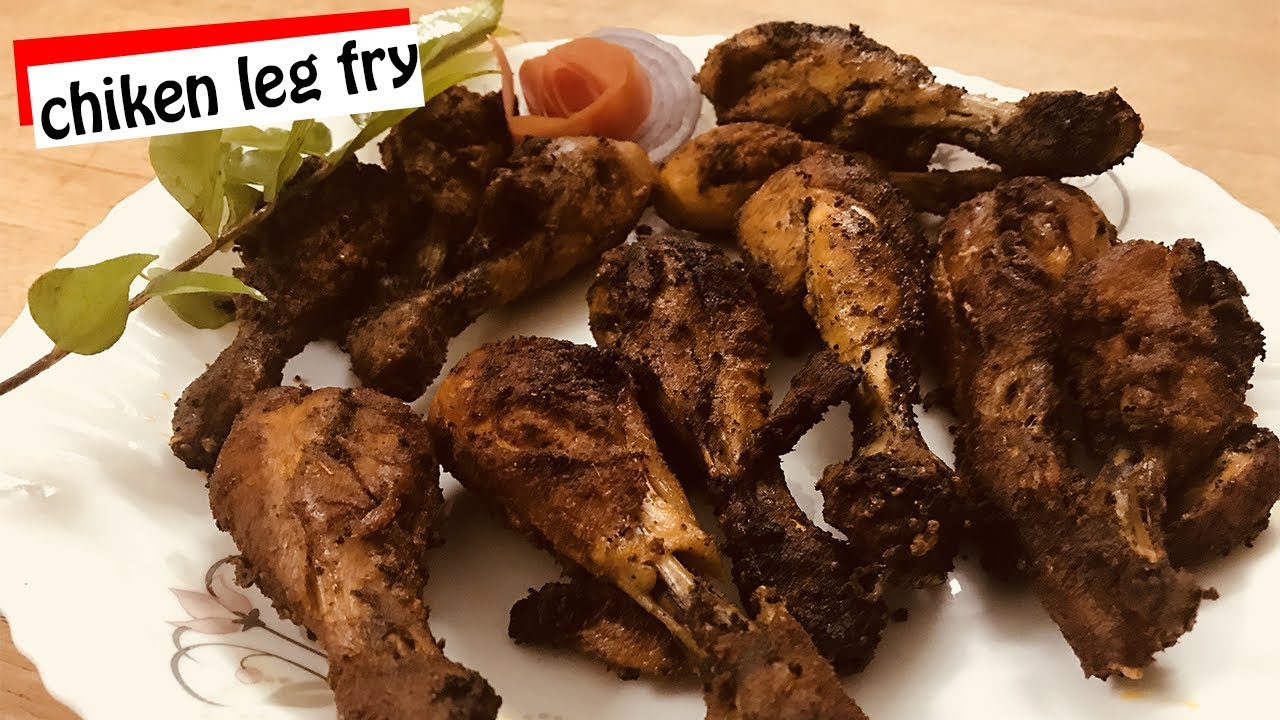 How to make chicken leg fry/chicken drumstick fry (kerala style) - YouTube