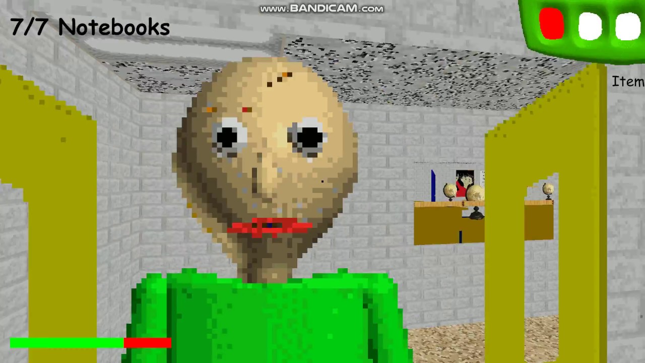 windows 10 play baldi basics 1.3.2 - YouTube