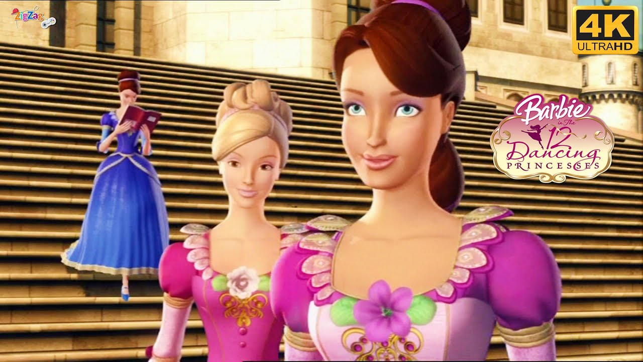 Barbie As 12 Princesas Bailarinas #3 | Salvando Janessa | Português 4K ...