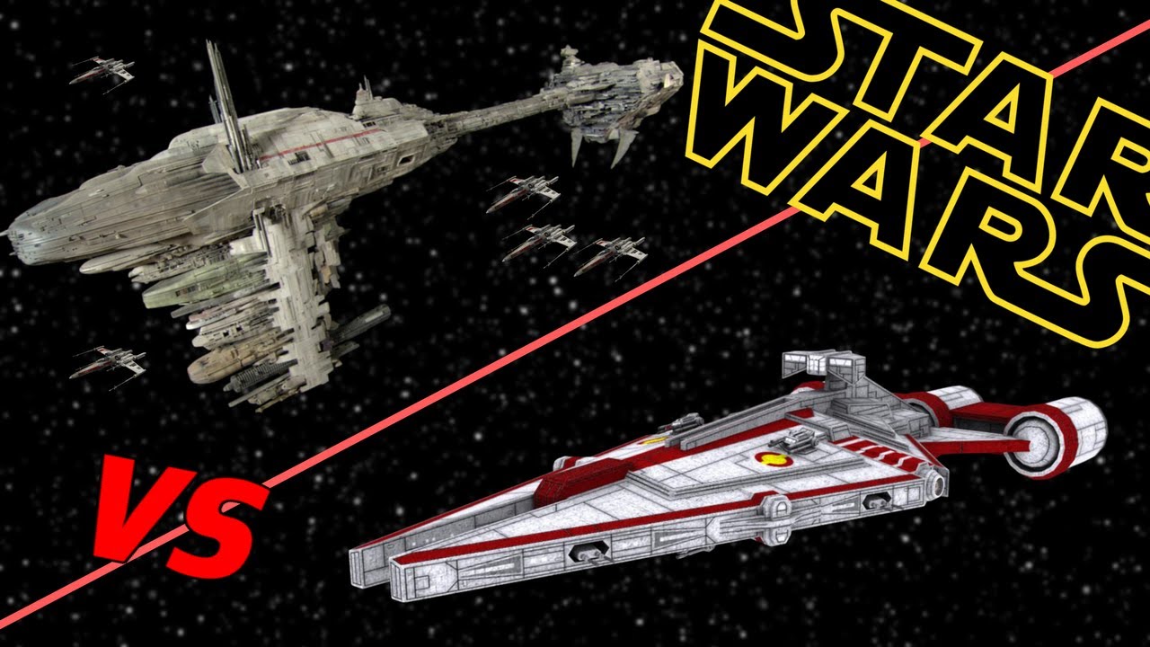 Nebulon B Frigate vs Arquitens Light Cruiser | Star Wars: Who Would Win ...