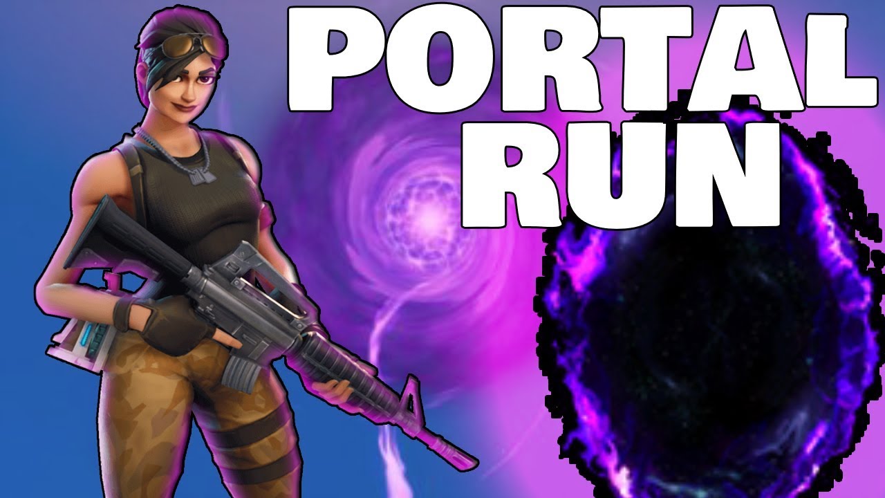 PORTAL RUNNING PARKOUR! - YouTube