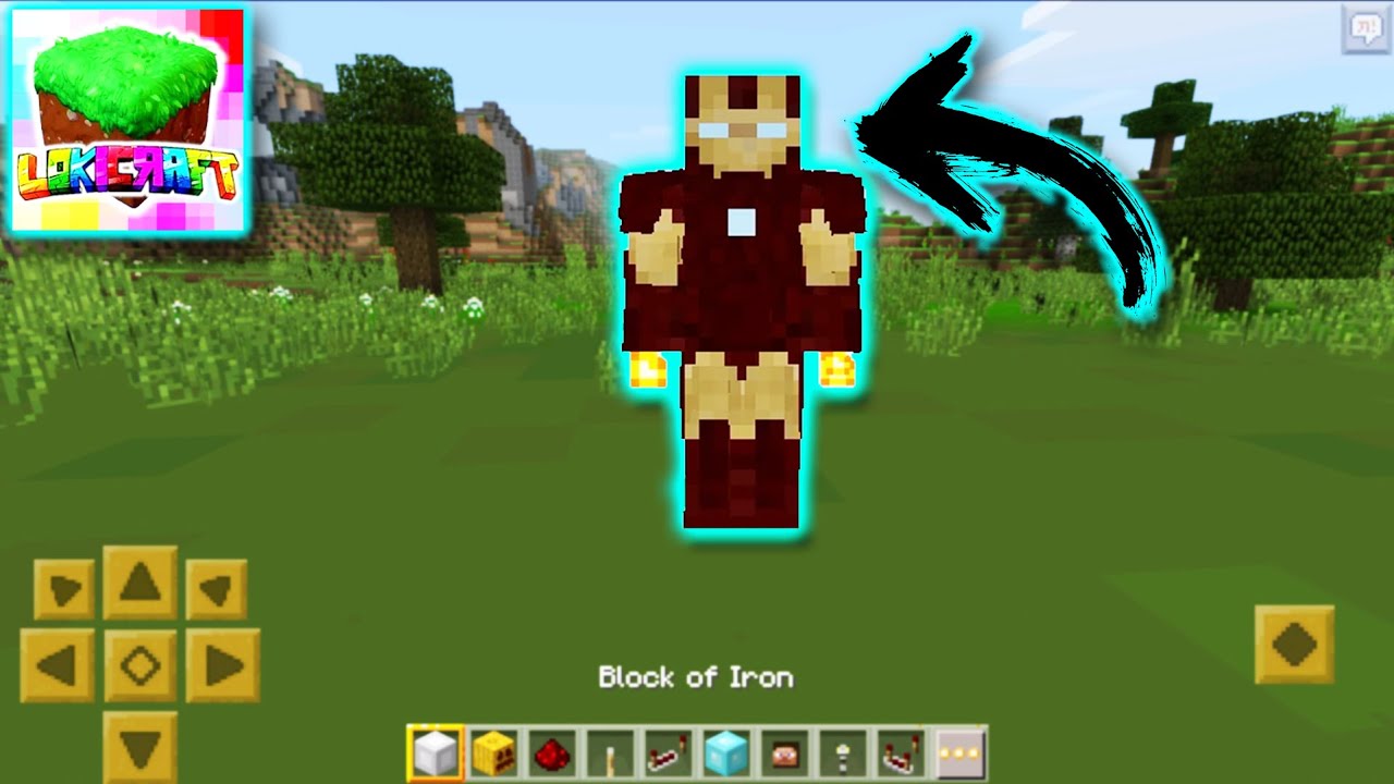 How to Spawn Iron Man in LokiCraft - YouTube