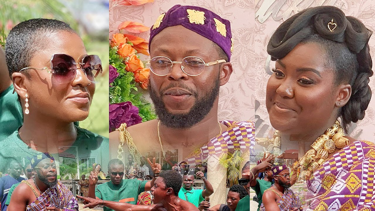Exclusive: KALYBOS Traditional Wedding, Ahuofe Patri, Dr Osei Kwame ...