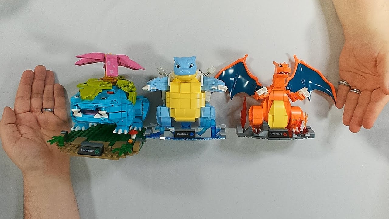 Keepley: Pokemon Asia - Generation One Starter Third Evolution Trio ...