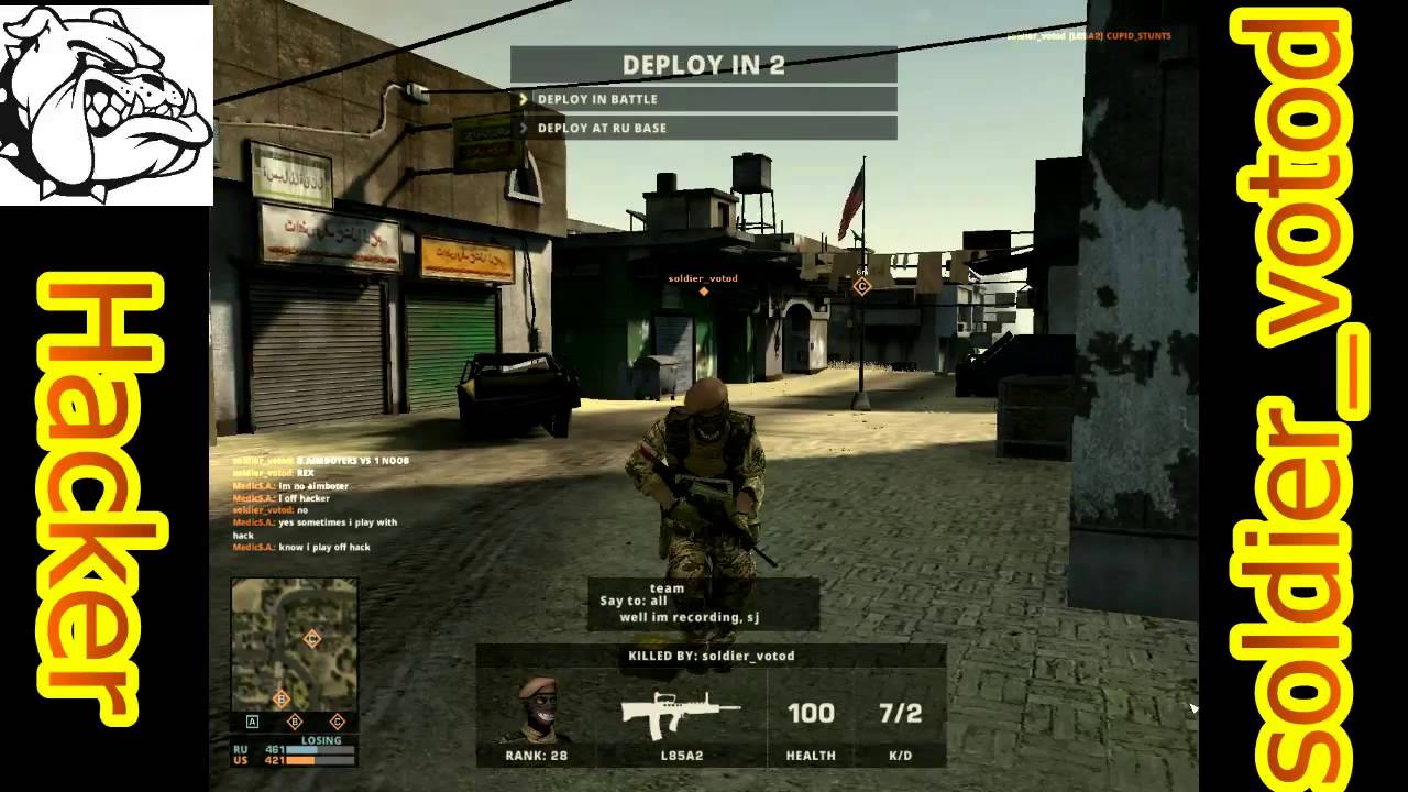 Battlefield Play4Free Hacker Bust, soldier_votod - YouTube
