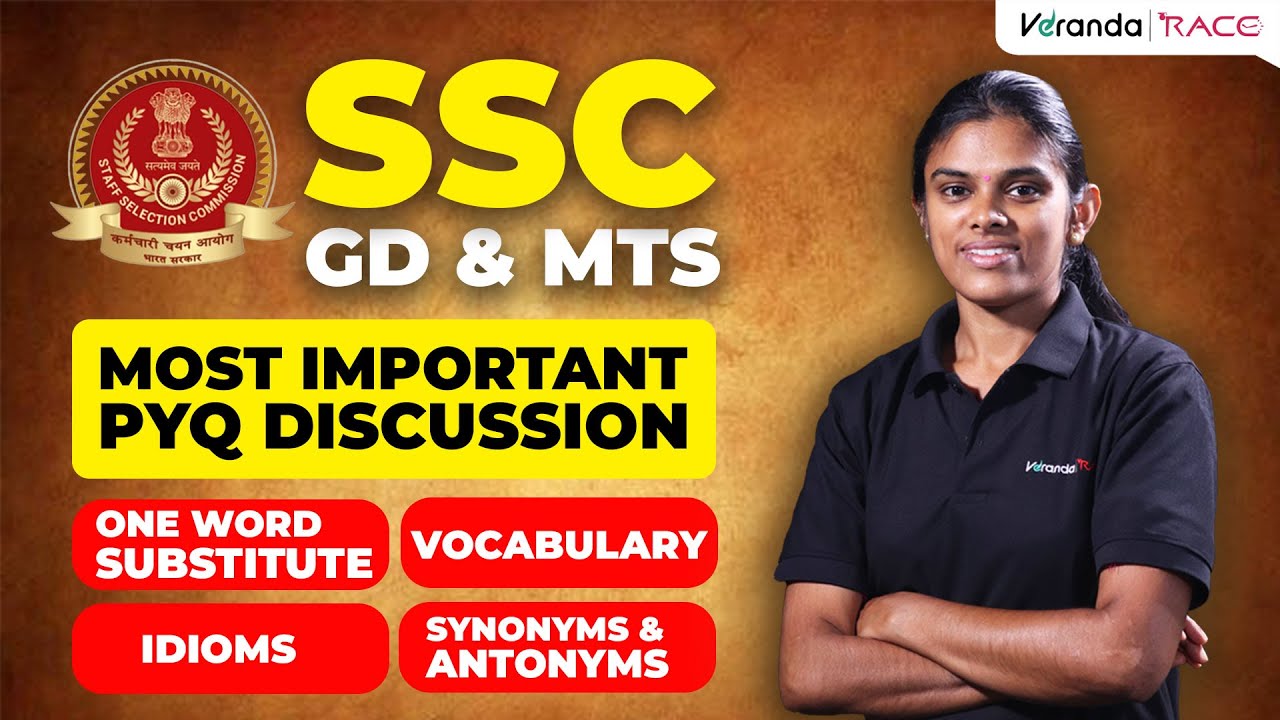 Most Important Questions | SSC GD & MTS English Most Important PYQ ...