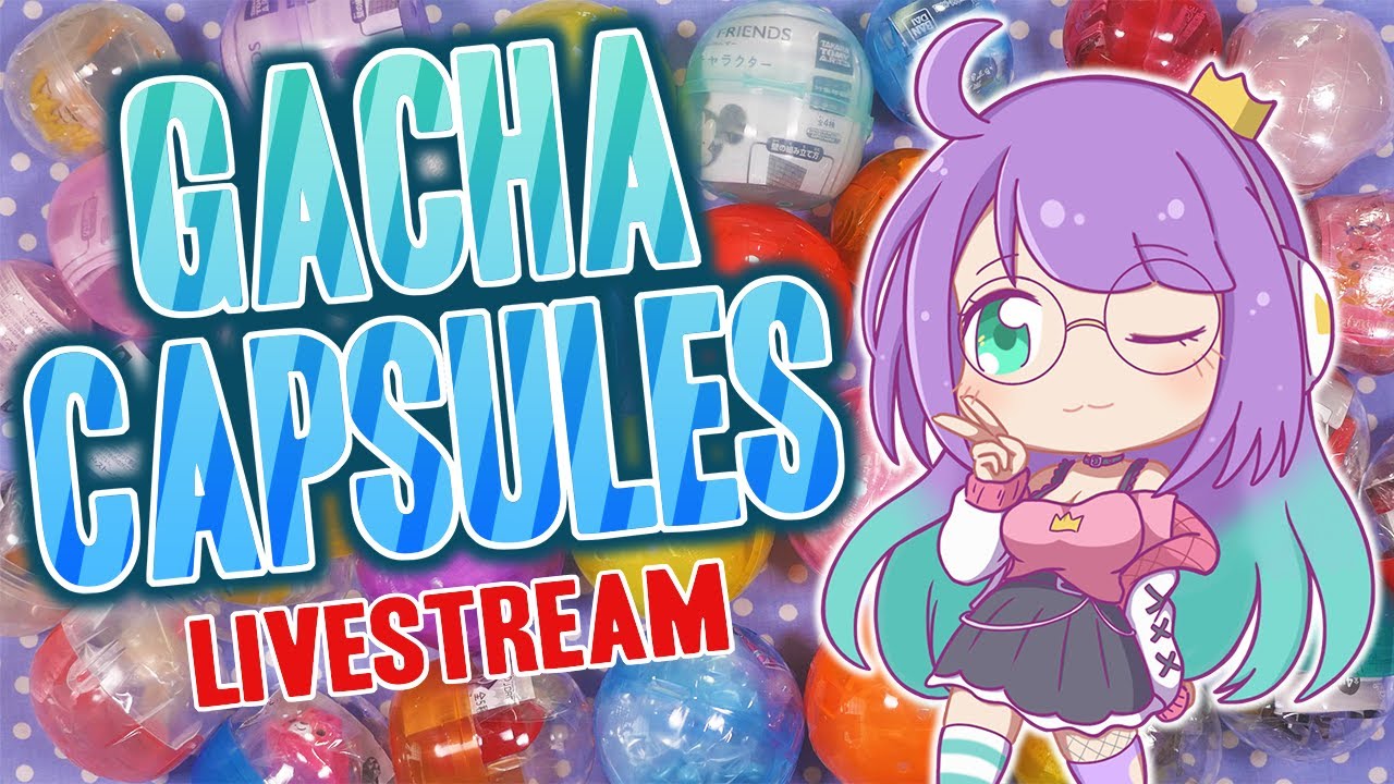opening my stockpile of gacha capsule sets - YouTube