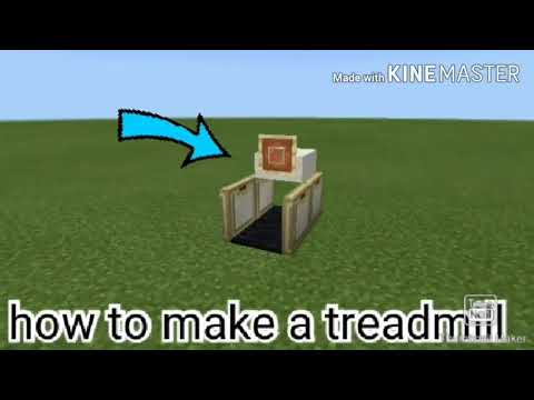 How to make a treadmill in minecraft - YouTube