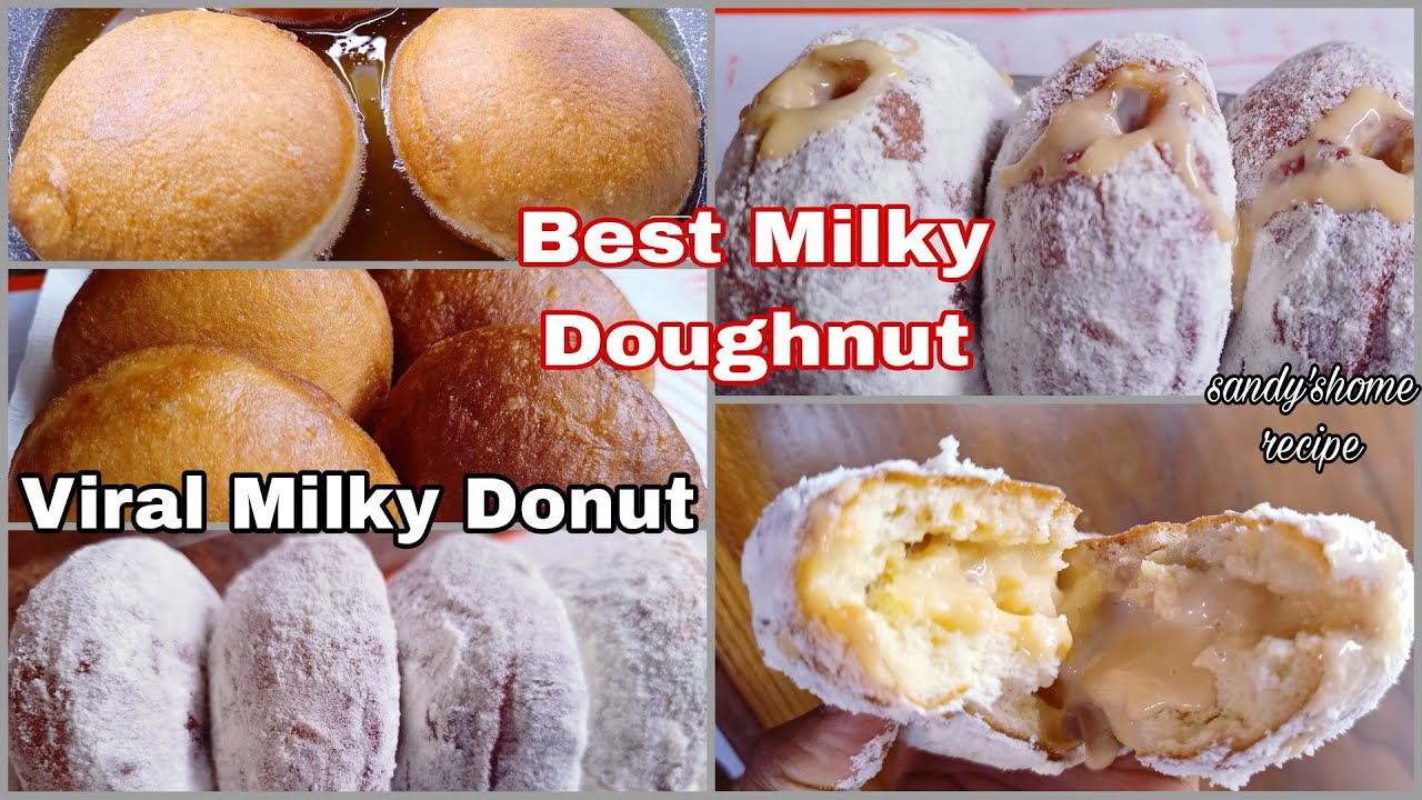 How To Make The Best Milky Doughnuts For Beginners/Trending Donuts Recipe With Filling. - YouTube