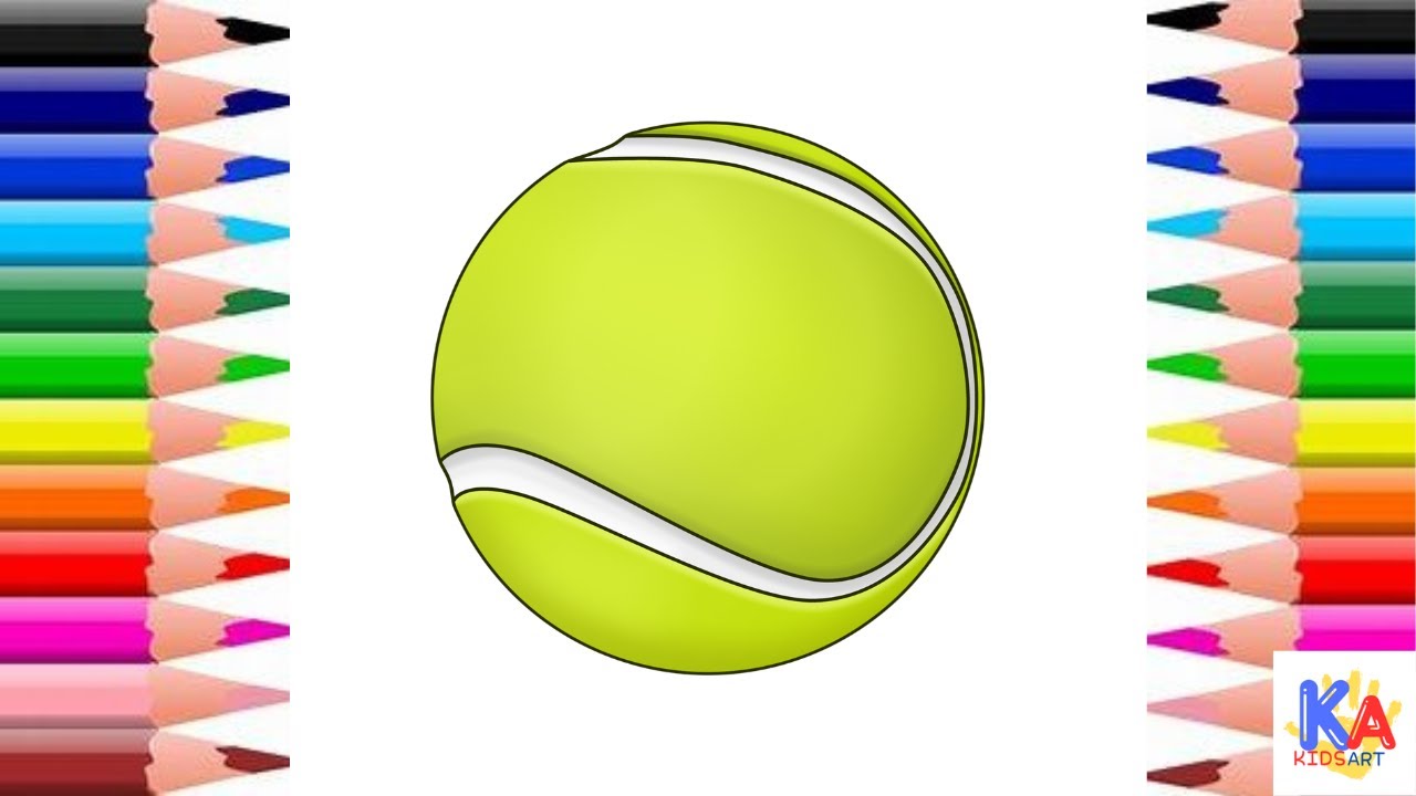 EASY BALL DRAWING AND COLORING - YouTube