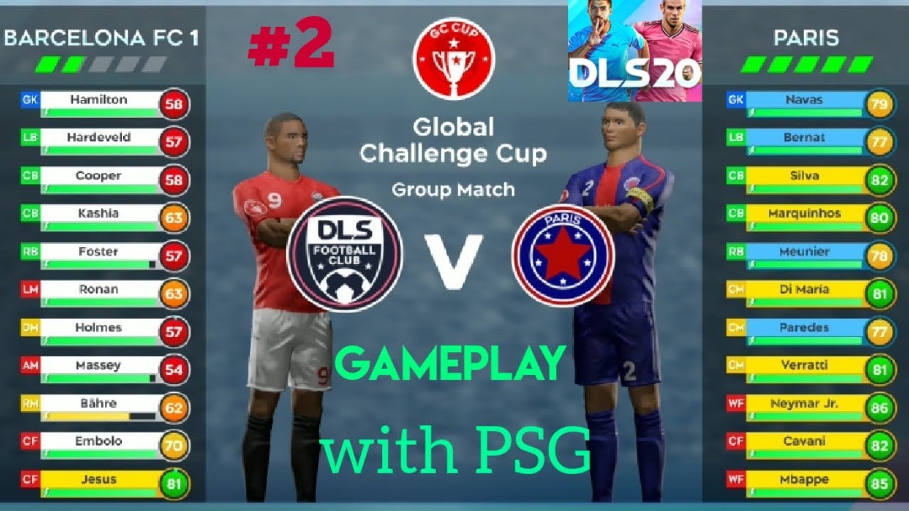 Dream League Soccer 2020 | DLS 20 Global Challenge Cup Gameplay with ...