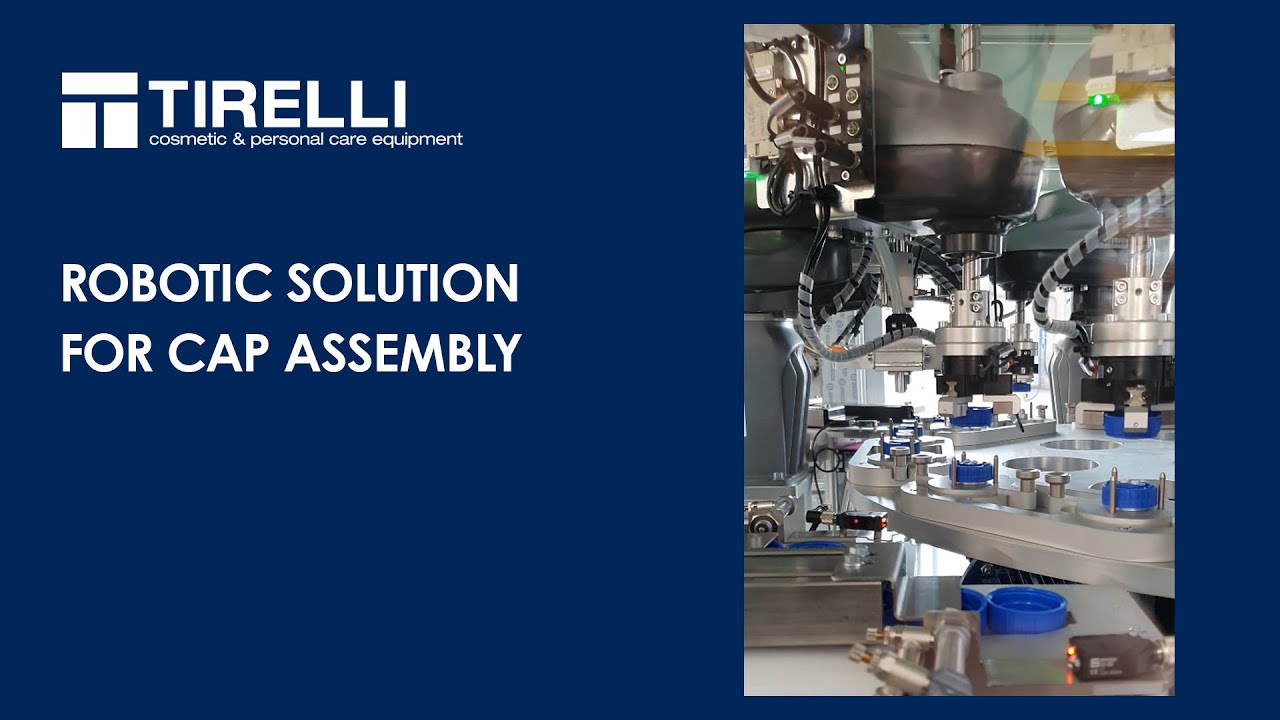 Robotic solution for cap assembly - YouTube