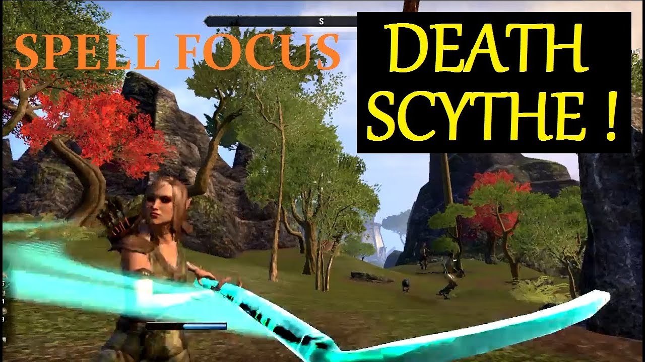 ESO DEATH SCYTHE! - Necromancer Guide (Spell Focus Series) Part 1 - YouTube