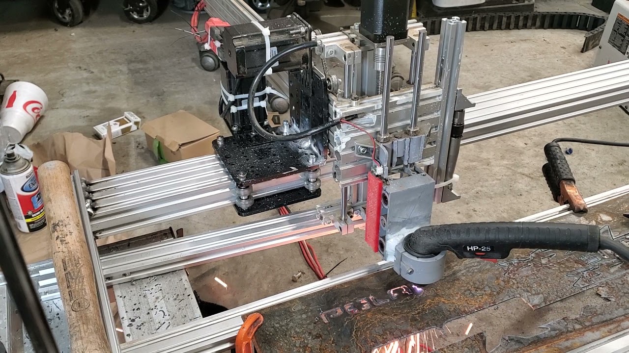 DIY - Portable CNC Plasma Cutter - YouTube
