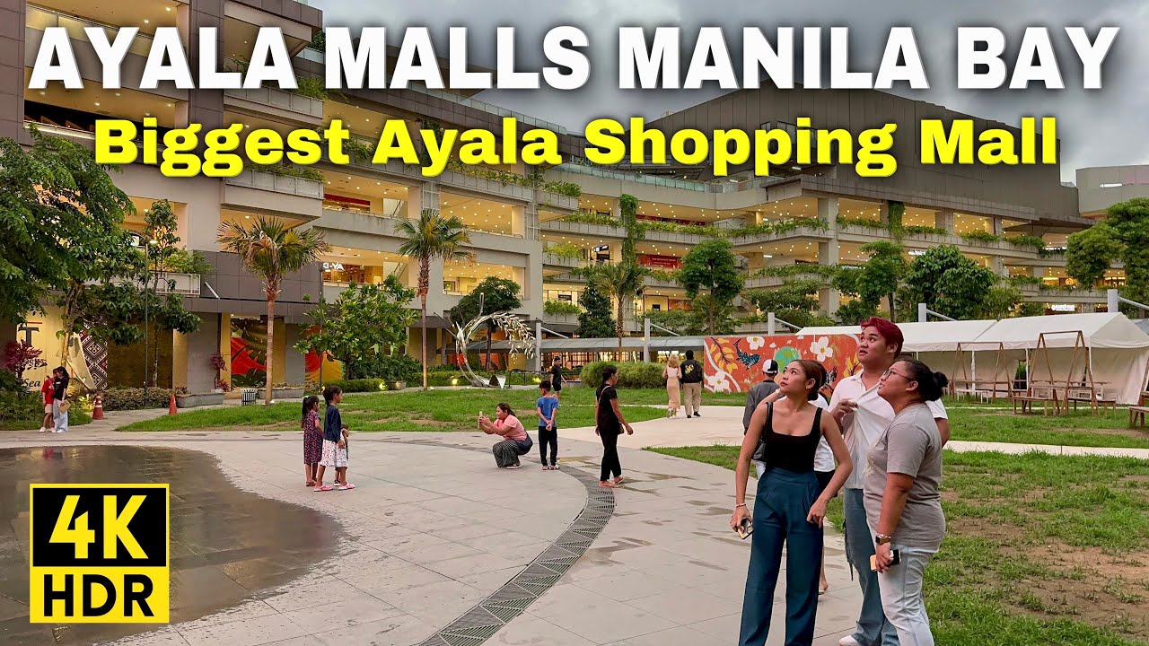 Ayala Malls Manila Bay Tour | The Biggest Ayala Mall Near Casino ...