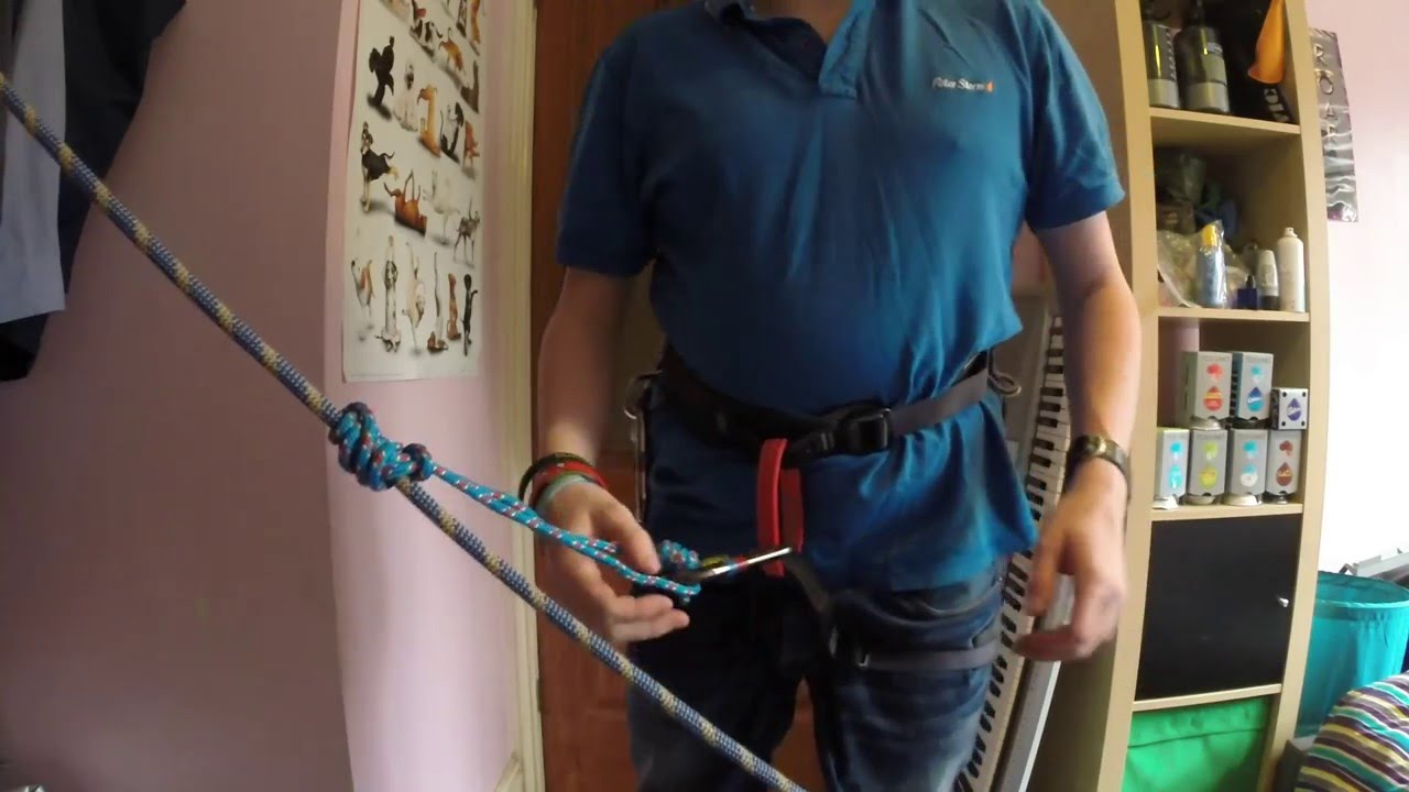 How to tie a French prusik - YouTube