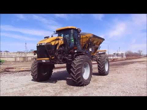 2013 Ag-Chem RoGator RG1100 self-propelled dry spreader applicator ...