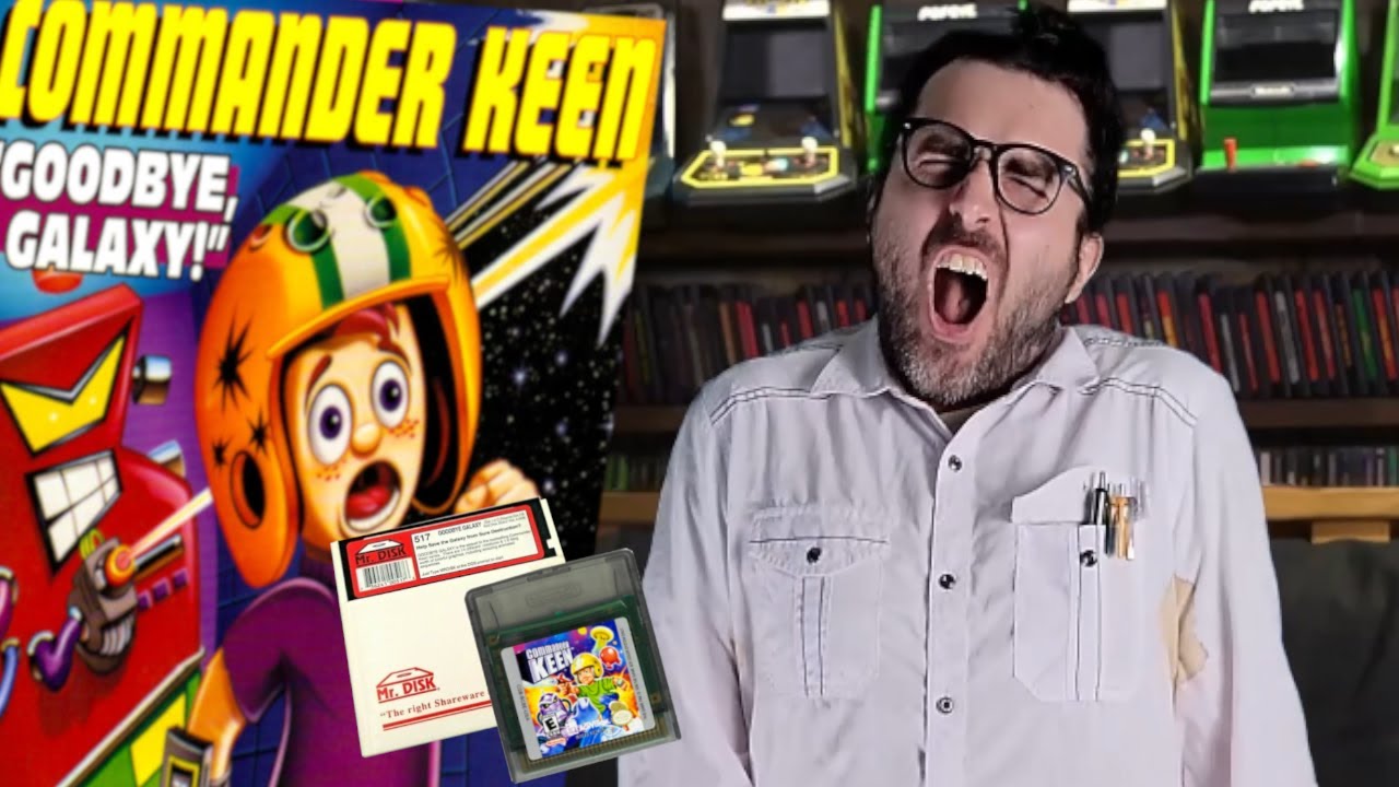 An Angry Video Game Nerd: Commander Keen (Ragin' Retro Renegade) - YouTube