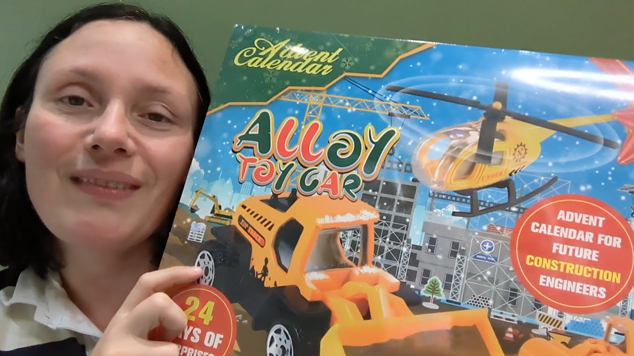 Epic Alloy Toy Car Advent Calendar Unboxing! 24 Surprises Inside! - YouTube