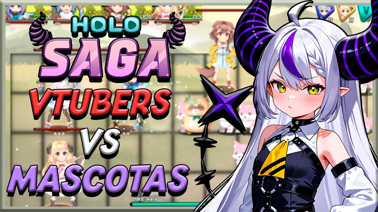 🔥 HOLOSAGA: Invasion of the HoloX en Directo – ¡Acción VTuber Sin ...