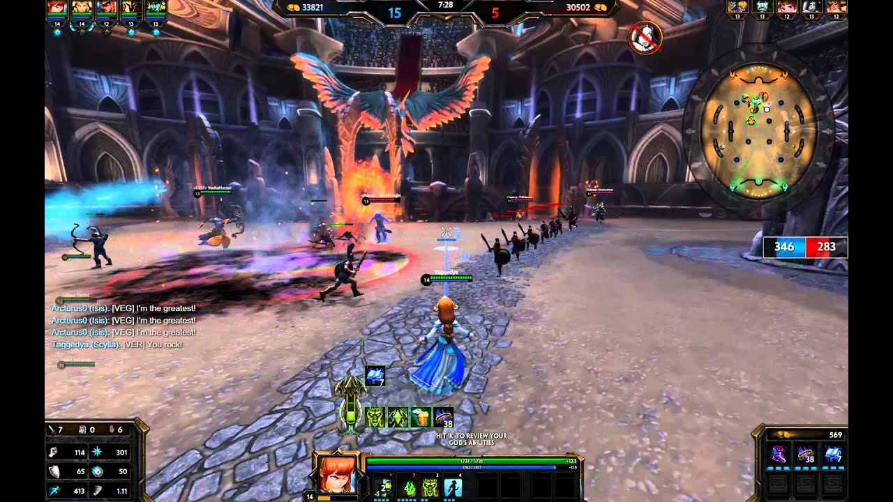 Smite Gameplay - Scylla with the smackdown in Arena! - YouTube
