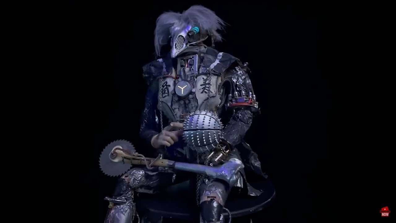 Steampunk Cyborg Chicken - from leftover chicken bones!!! - YouTube