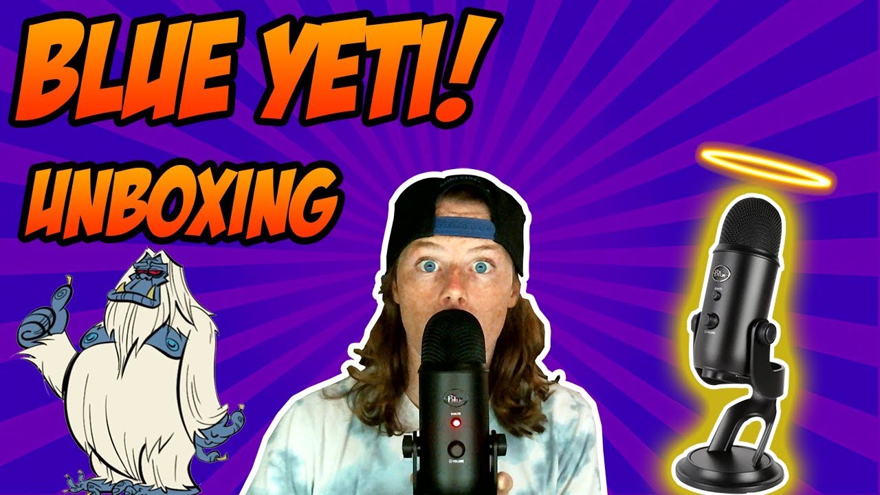 Blue Yeti - Unboxing and Setup!! New to the Setup - YouTube