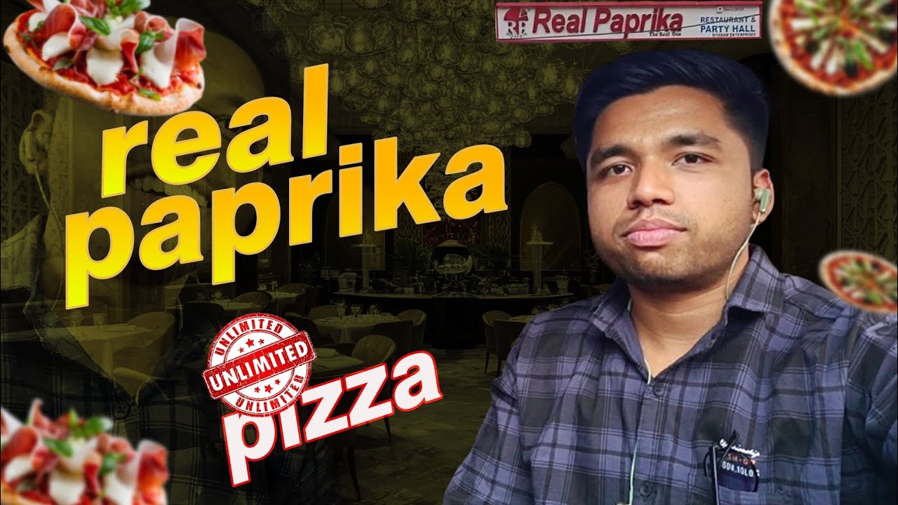 Unlimited pizza at real paprika Vijay nagar #indore || #sumitkevat ...