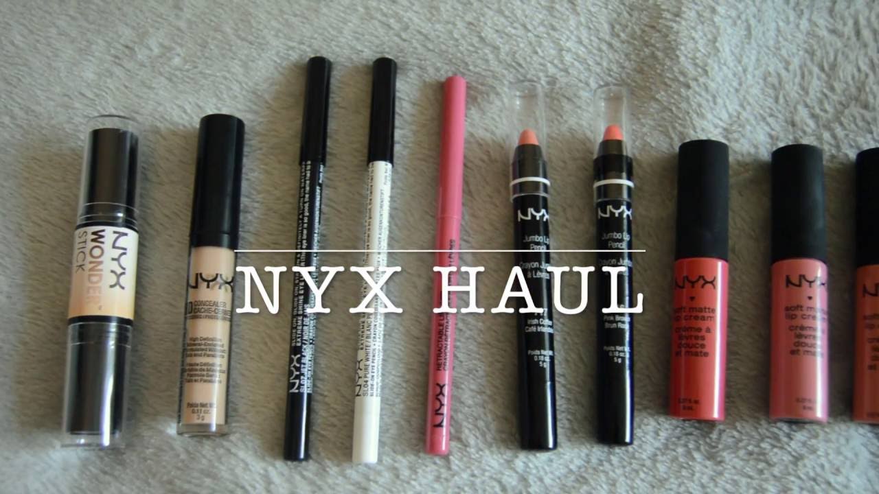 NYX Haul - Fall 2016 - YouTube
