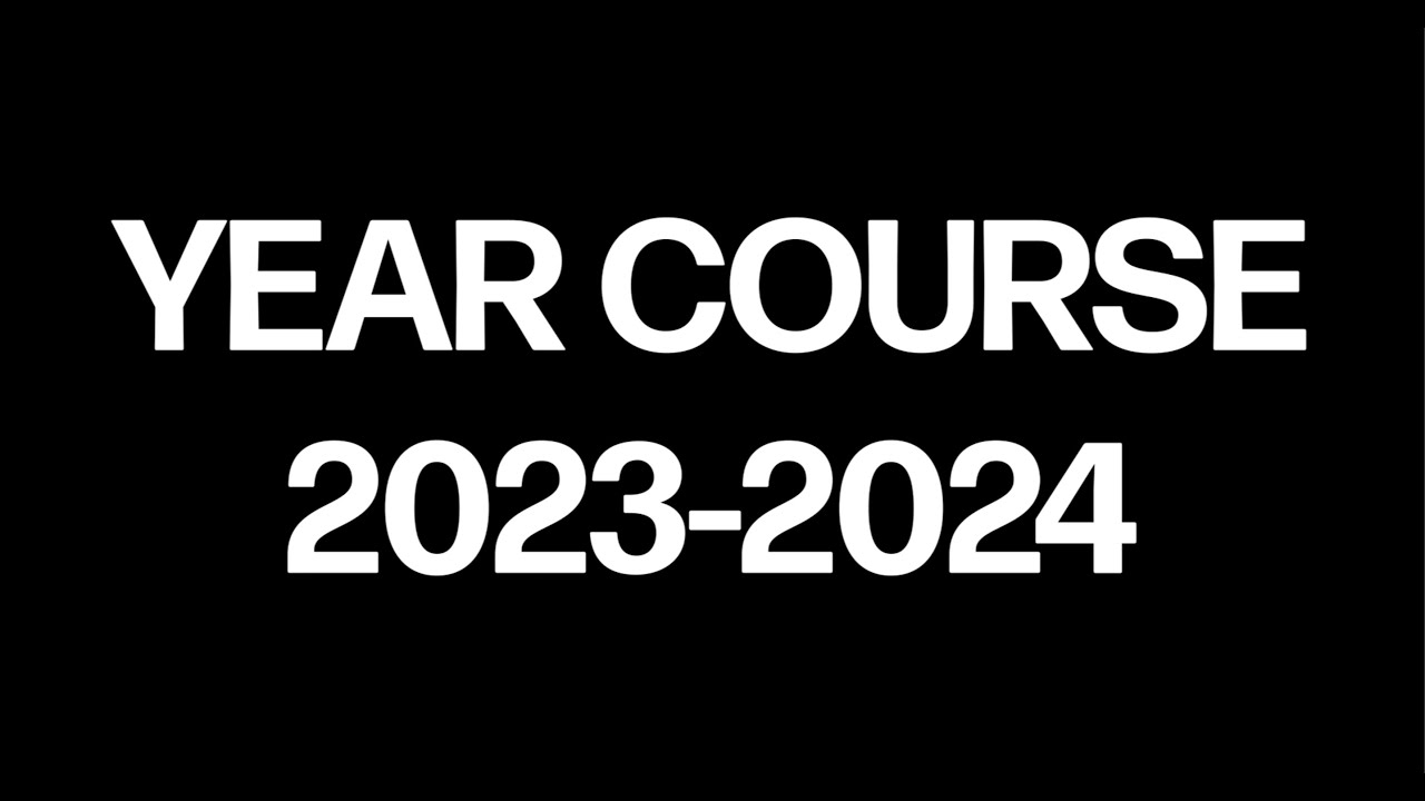 Year Course 2024 Slideshow! - YouTube
