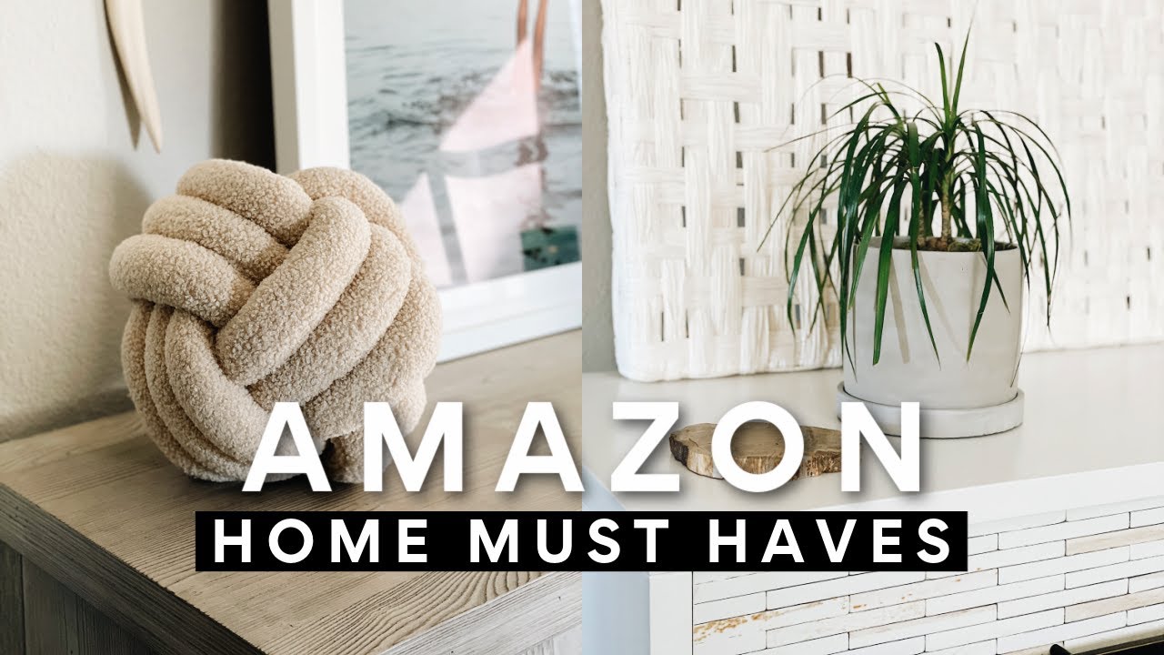 AMAZON HOME ESSENTIALS + MUST HAVES 2021 - YouTube