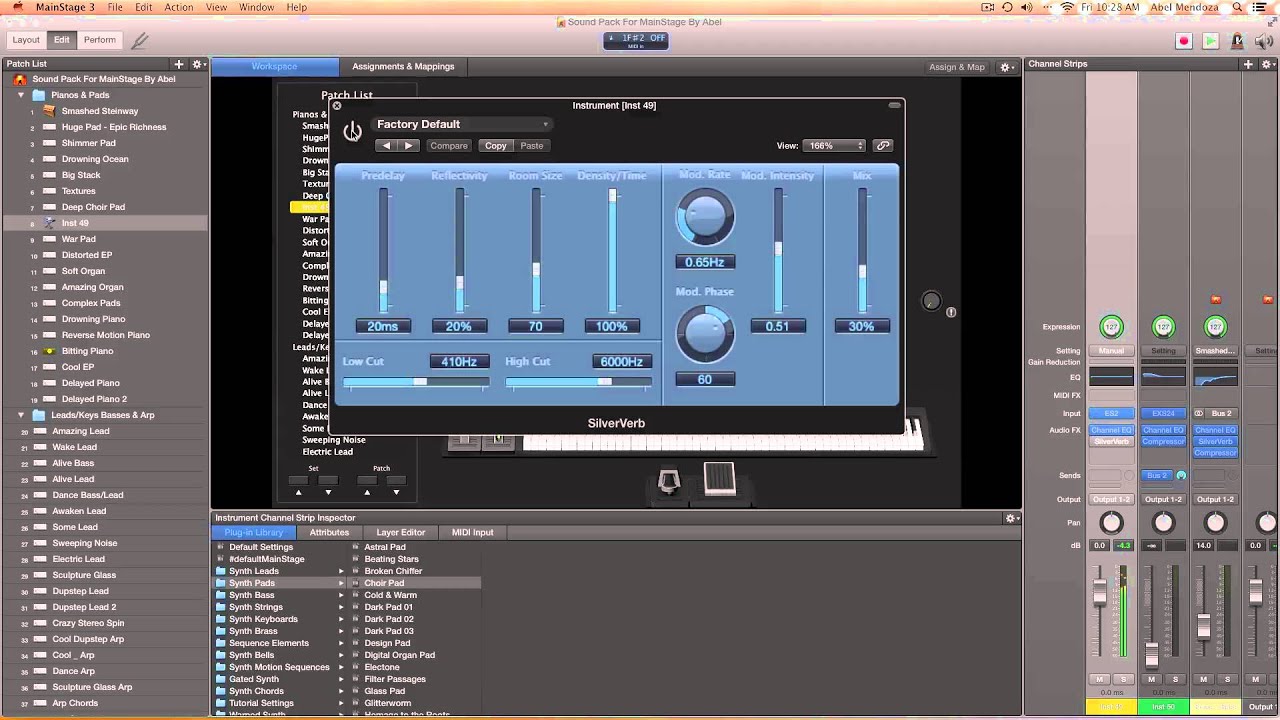 Make A Huge Pad In MainStage 3 - Tutorial By Abel Mendoza - YouTube