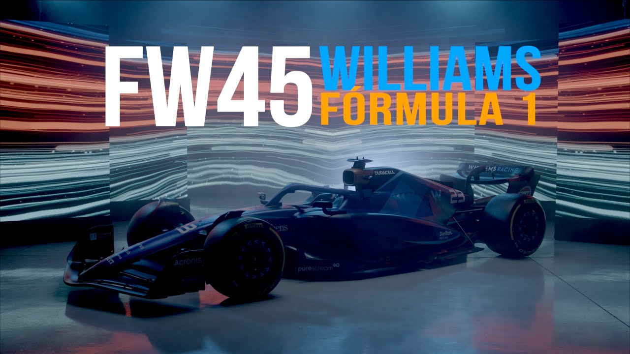 Presentación Williams F1 FW45 - YouTube