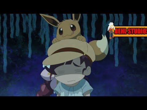 Copycat eevee makes a cute face after copying piplup's whirlpool ...