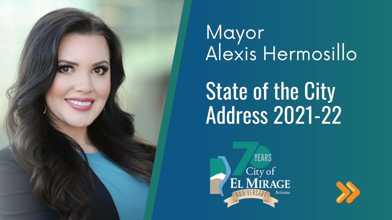 Mayor Alexis Hermosillo State of the City Address 2021-22 - YouTube