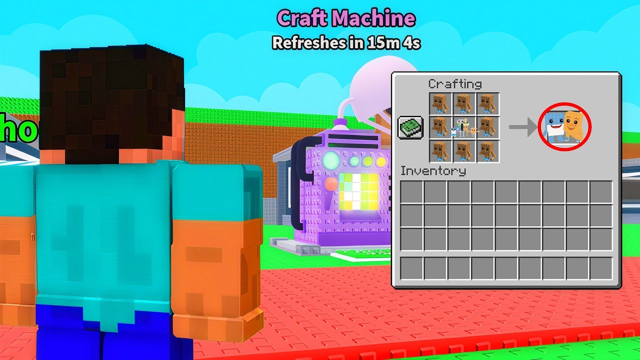 NEW CRAFT MACHINE 😳 | ROBLOX Steal A Brainrot FUNNY MOMENTS - YouTube