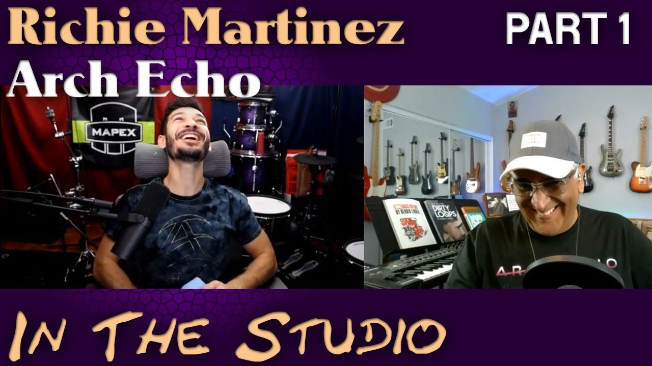 In The Studio with Richie Martinez of Arch Echo (Part 1) - YouTube Music