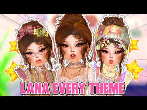 Dressing as *LANA* for EVERY THEME - Dress to Impress | Roblox