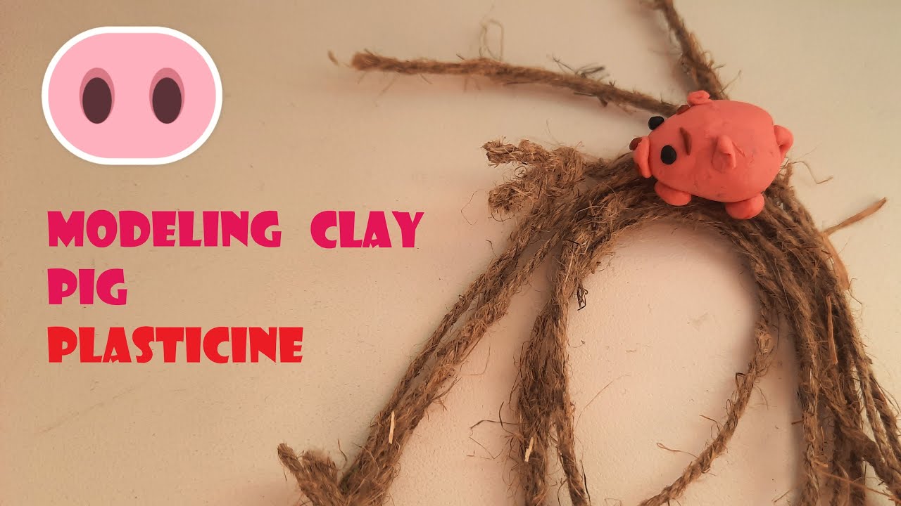 How to modeling clay Pink PIG ? 🐷 Plasticine. - YouTube
