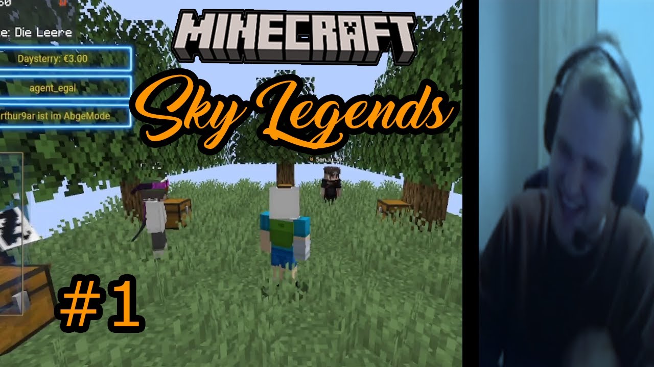 Projekt kann starten ! 😁 | Minecraft SKY LEGENDS #1 - YouTube