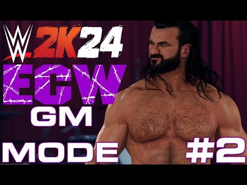 MONDAY NIGHT WARS BEGIN! WWE 2K24 GM MODE | ECW | EP.2 | ECW ...