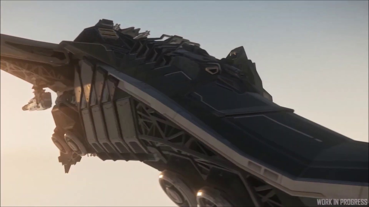Star Citizen | Teaser | Tevarin Prowler of Espiria on Alien DropShip ...