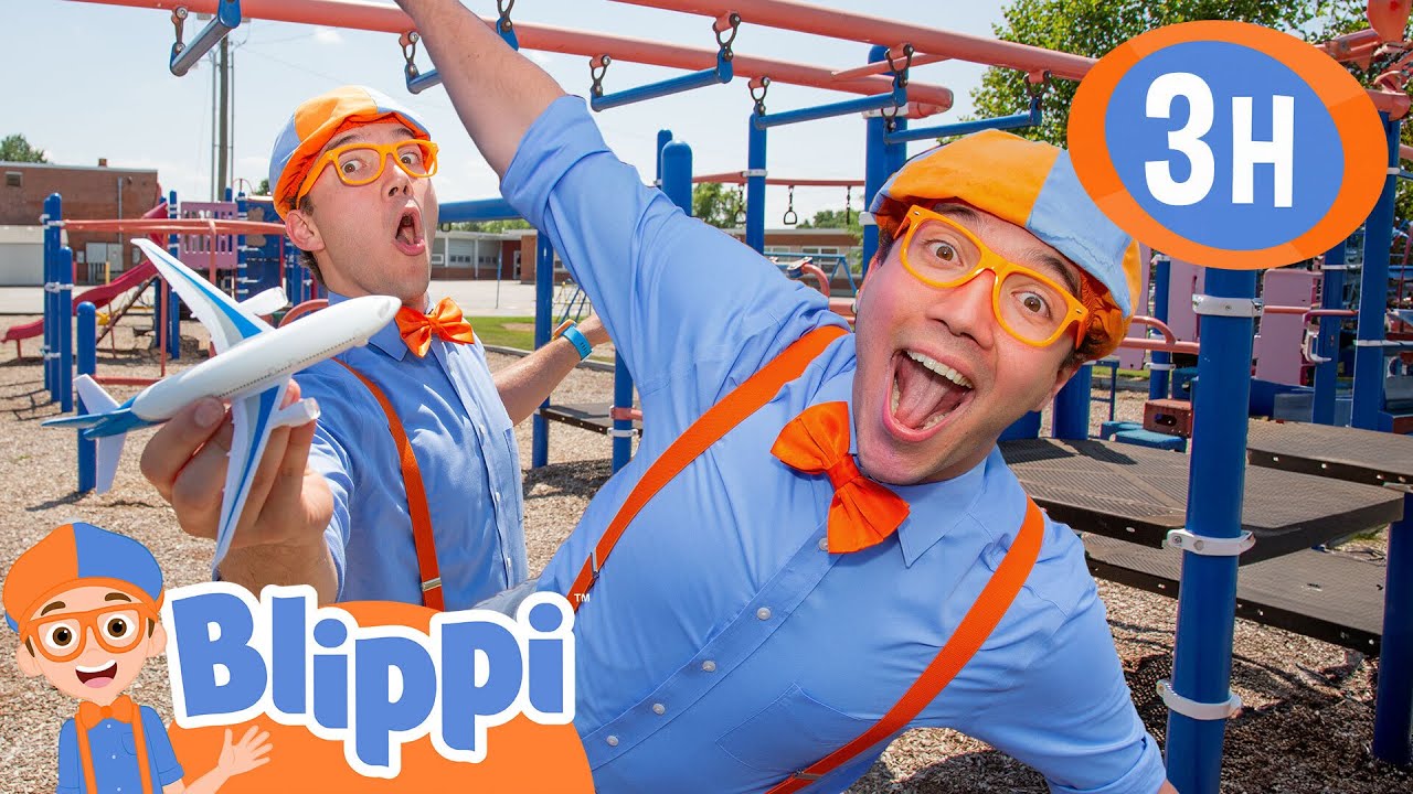 Blippi plays Floor is Lava! | What’s It Like to Fly a Plane? 🛫 ...