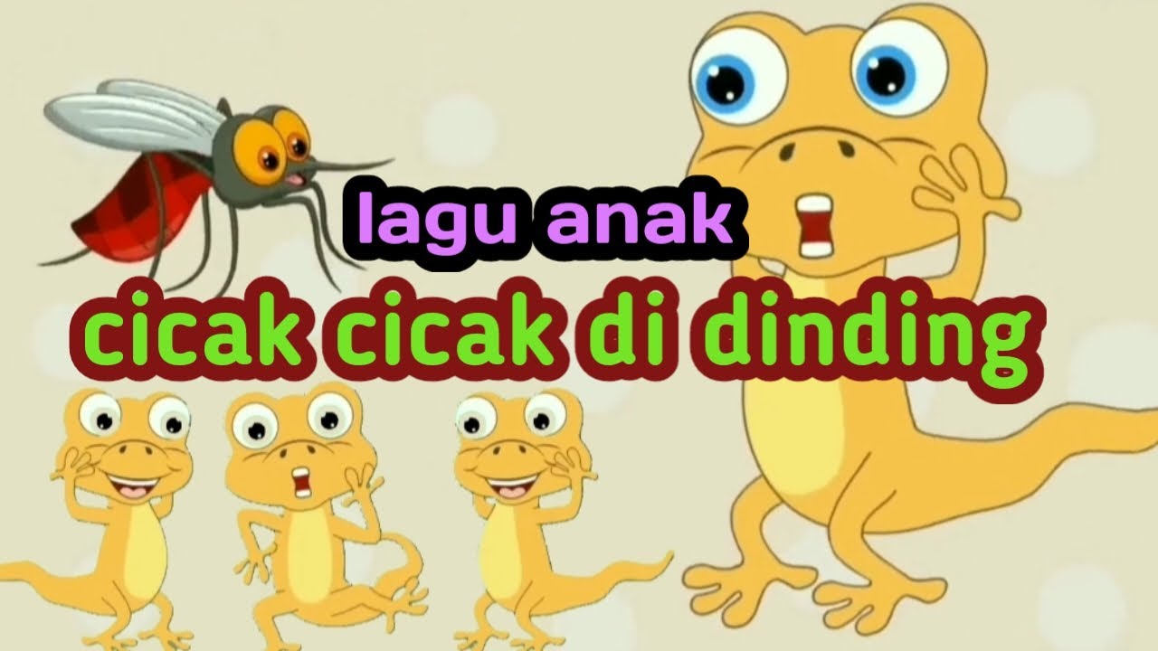 cicak cicak didinding | musik anak anak | kumpulan lagu anak - YouTube