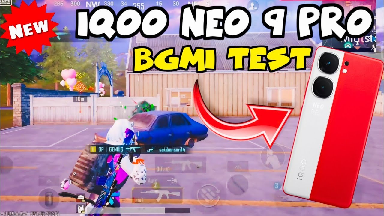 IQOO NEO 9 PRO BGMI TEST | IQOO NEO 9 PRO BGMI GAMEPLAY - YouTube