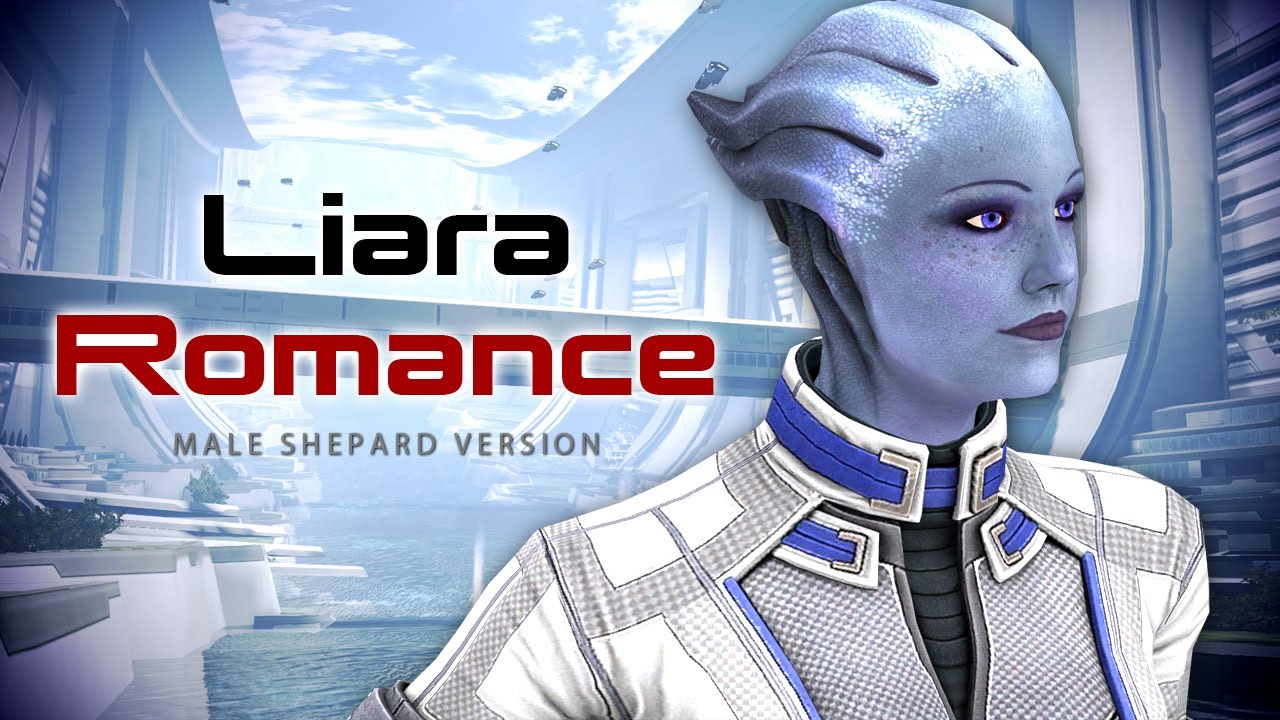 Liara: Romance, MaleShep (Mass Effect 3 Citadel DLC) - YouTube